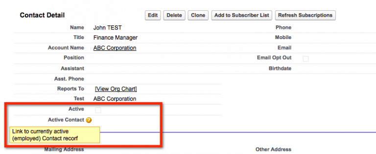 Managing Inactive Contacts In Salesforce Salesfix